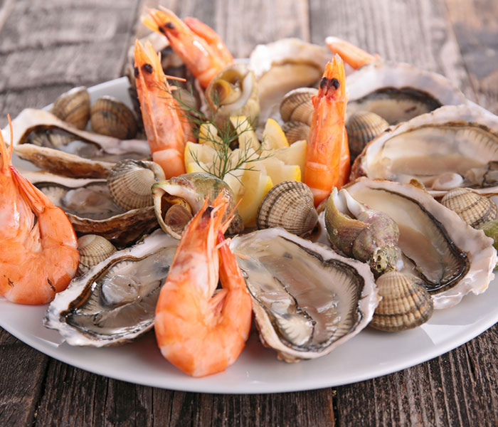 Plateaux fruits mer Bouscat - L'Ancre de Seiche